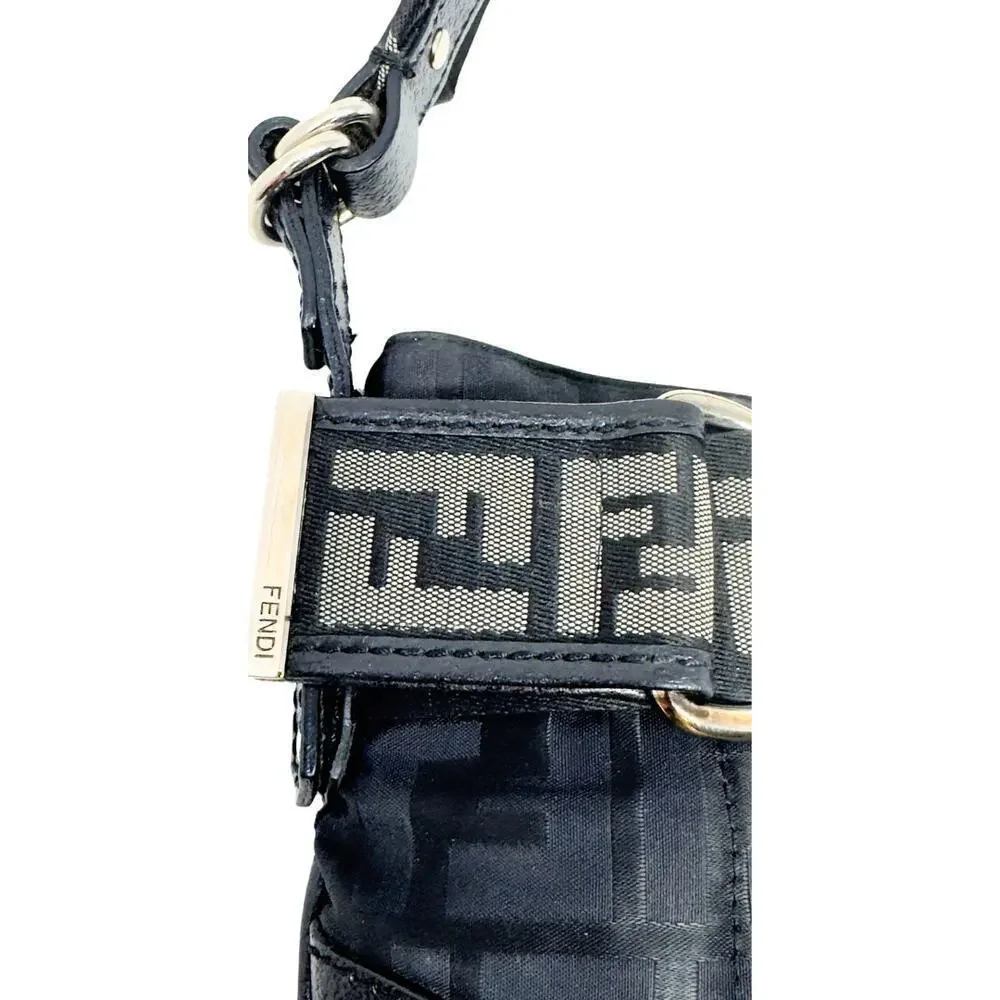 Fendi | Bags | Fendi Baguette Bag Purse Rare Ff Logo Zucca Shoulder ...